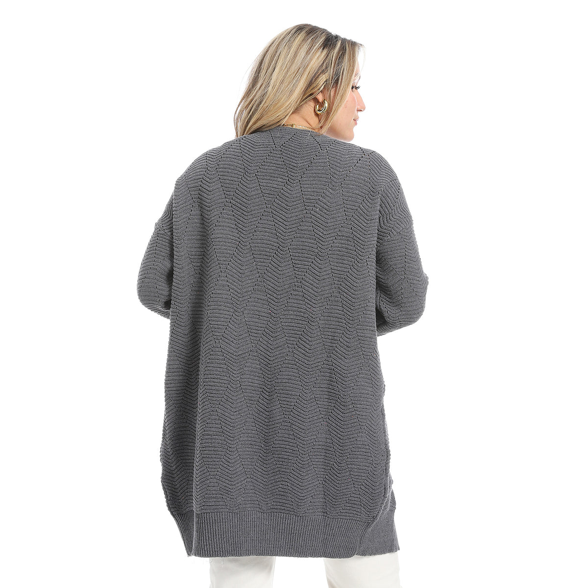 women open wool cardigan – CAESAR