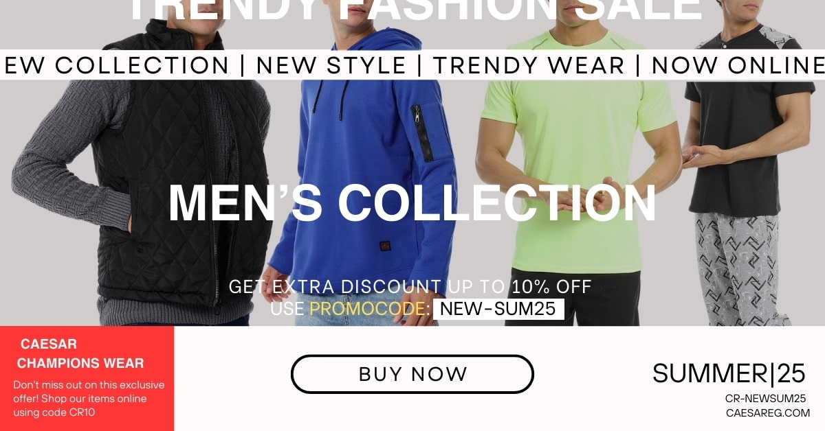 Men's Fashion 25 – CAESAR
