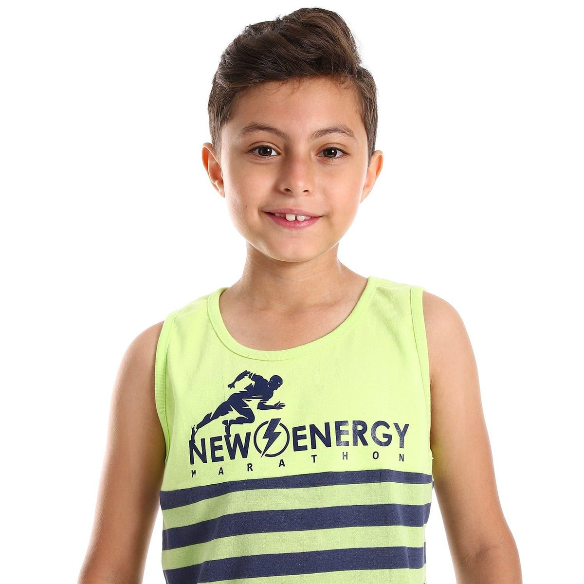 caesar boys stripped sportive tank top – CAESAR