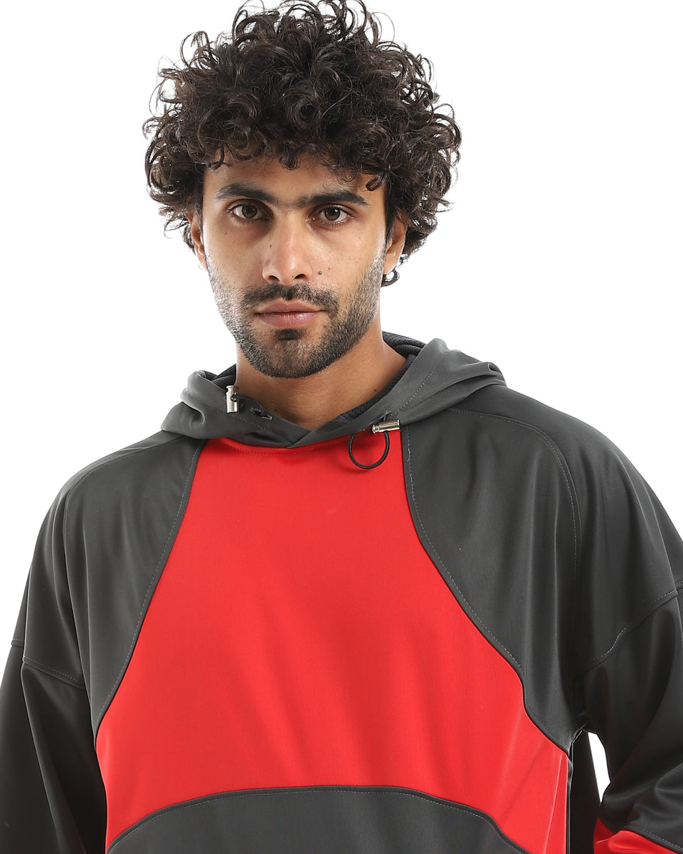 Men's oversized plain tracksuit with wide leg Multicolor – CAESAR