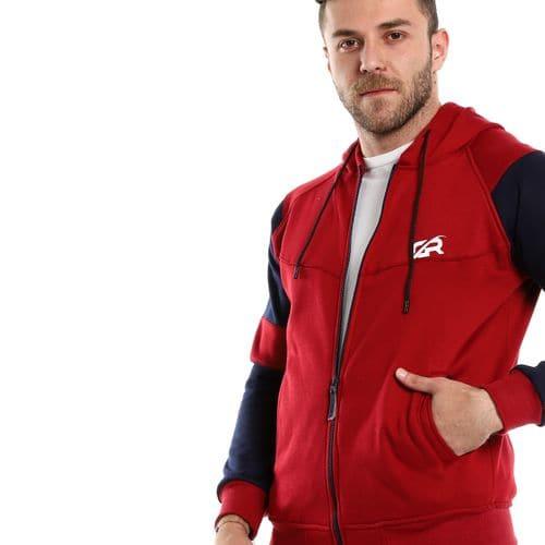 Men's training suit with hooded neck – CAESAR